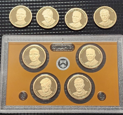 2015 S Proof Presidential Coin Proof Set- 4 Coins Only- No plastic ...