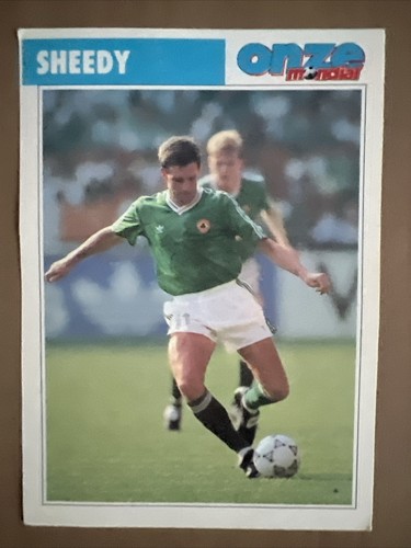 CARD KEVIN SHEEDY 1990 IRLAND 🇮🇪 ROOKIE ONZE MONDIAL | eBay