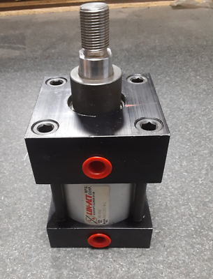 Lin-Act A3B-3.25x1-N-2 Air Cylinder 3.25" Bore 1" Stroke Double Acting ...