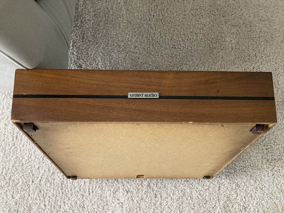 Dual United Audio 1225 Vintage Record Player Turntable Plinth Base ...