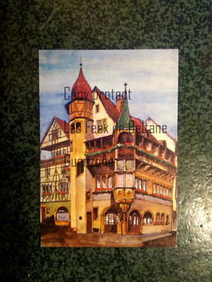 COLMAR MAISON PFISTER carte postale postcard | eBay