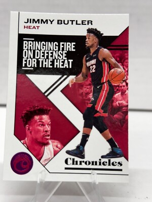 2019-20 Panini Chronicles Pink Basketball Card #5 Jimmy Butler Miami ...