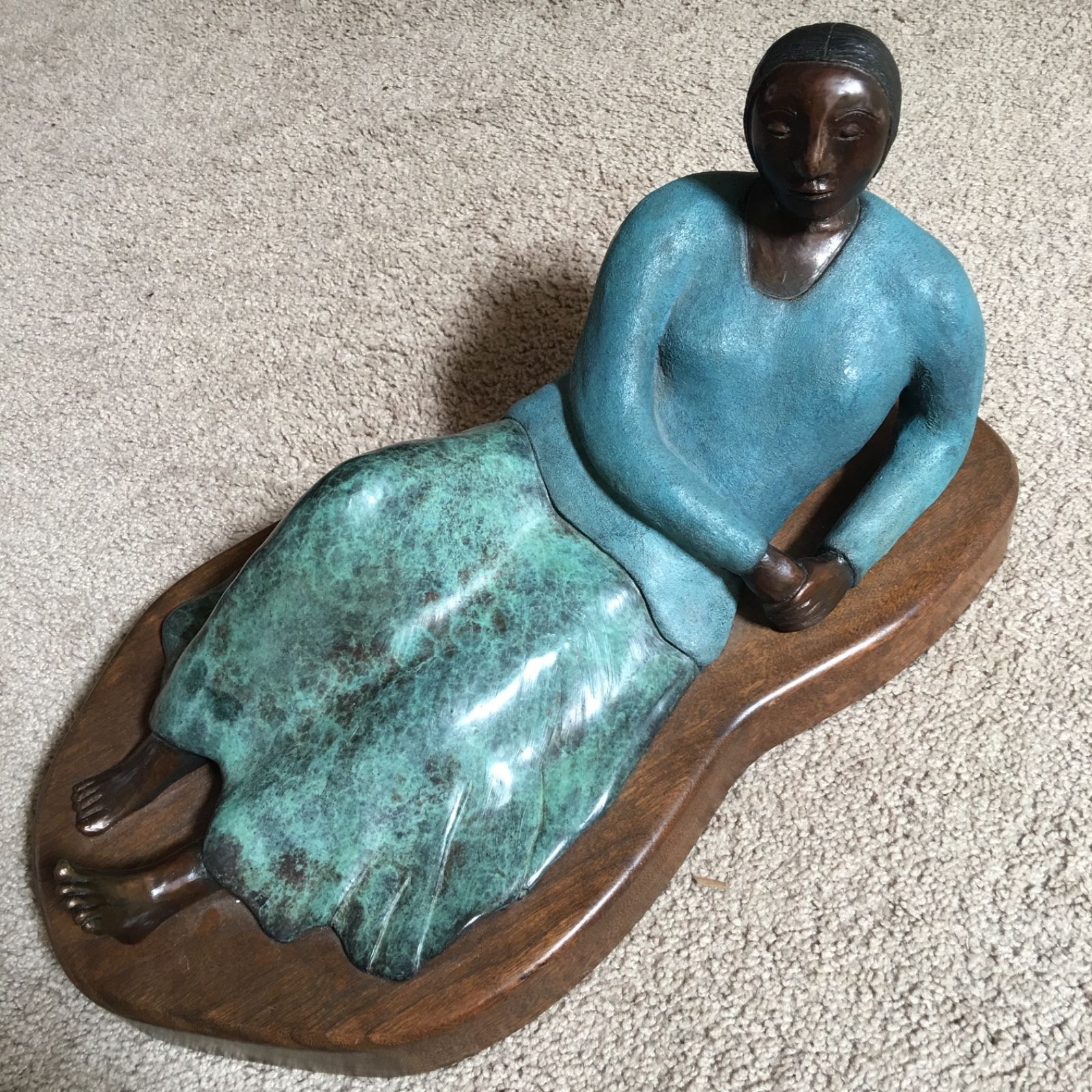 RC Gorman Bronze Sculpture "Dawn" 6/20 Signed | eBay