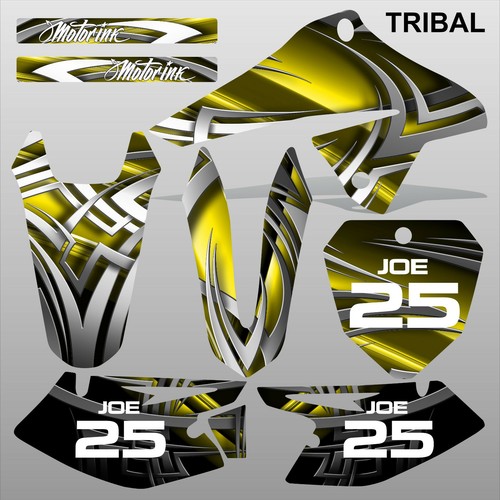 SUZUKI DRZ 125 2008-2019 TRIBAL motocross racing decals set MX graphics ...
