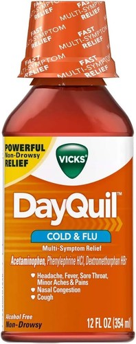 Dayquil Liquid 12z DMX Size 12z Dayquil Liquid 12z 6151526362333 | eBay
