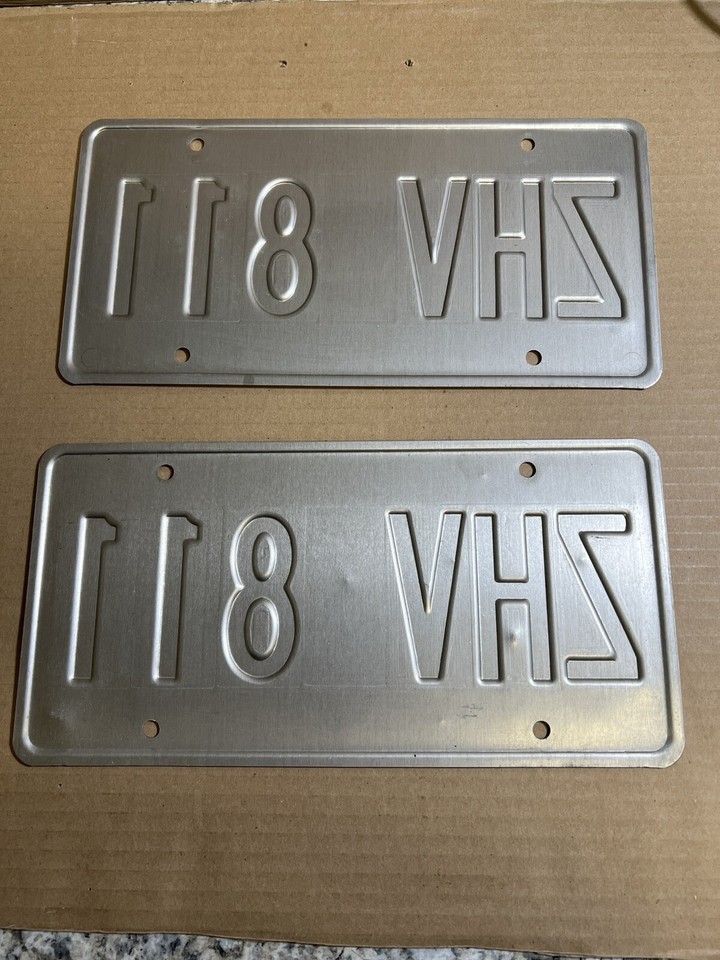 2018 OREGON LICENSE PLATE PAIR ZHV 811 ~ MATCHING SET EXPIRED | eBay