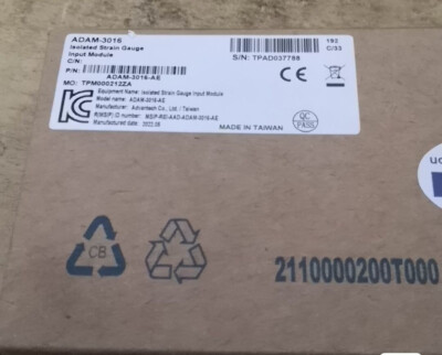 ADVANTECH ADAM-3016 ADAM-3016-AE ISOLATED STRAIN GAUGE INPUT MOD NEW IN BOX DHL | eBay