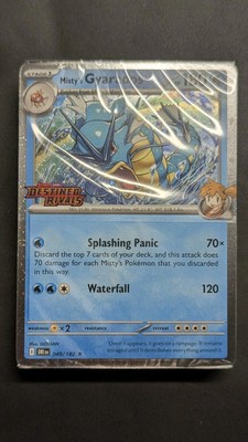 Misty's Gyarados Prerelease 049/182 Destined Rivals Holo Pokemon Sealed ...