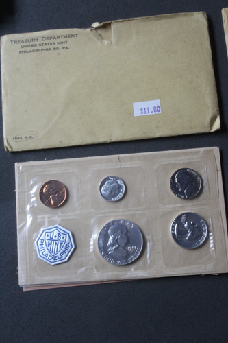 1963 US Uncirculated Mint Coin Set - This is in EXCELLENT Condition 90 ...