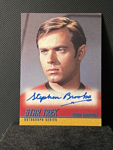 1998 STAR TREK TOS SEASON 2 A51 STEPHEN BROOKS as ENSIGN GARROVICK ...