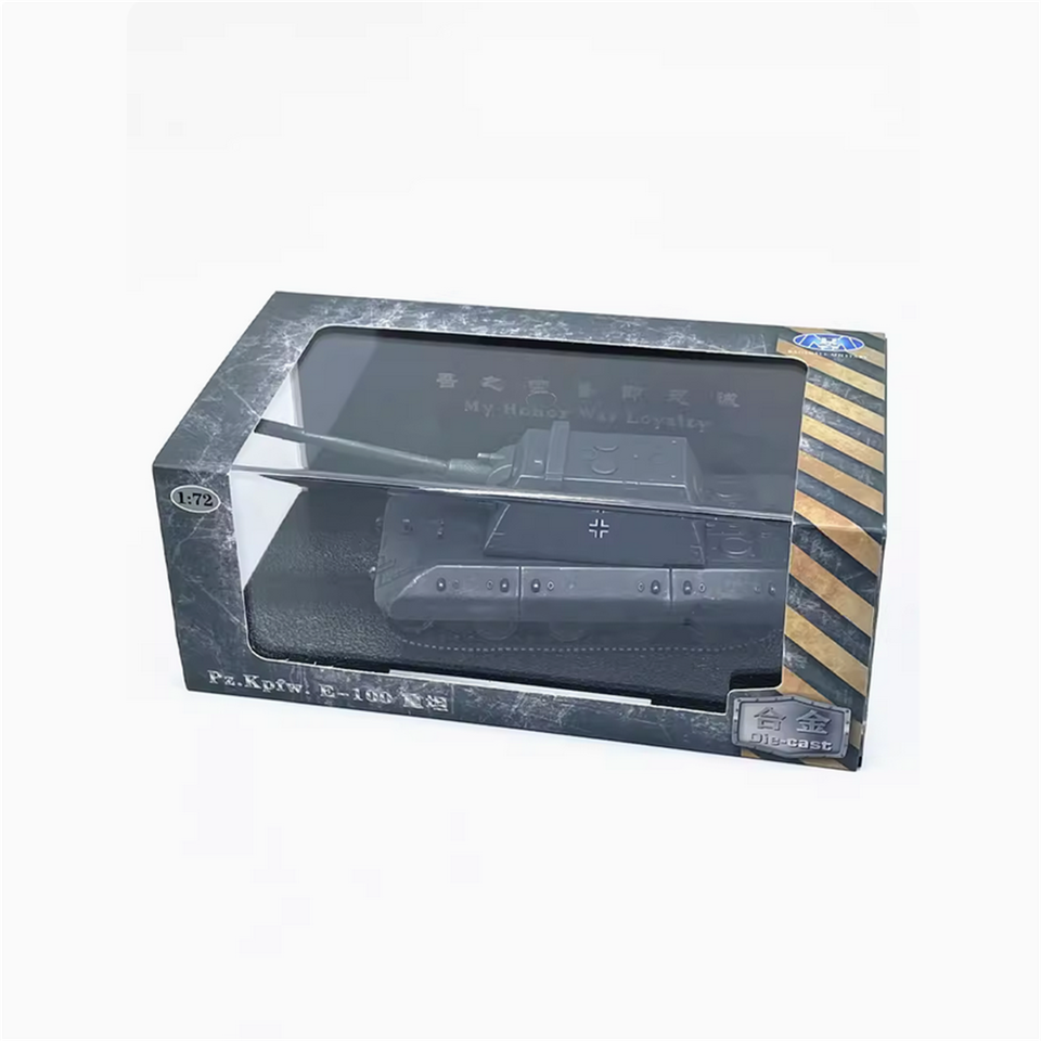 1/72 German E-100 Krupp Turret Super Heavy Tank Model Alloy Model ...