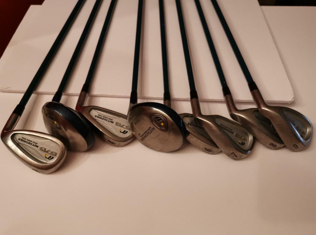 Mitsushiba 575 Iron Set (8 clubs) Super Series Graphite - Stainless ...