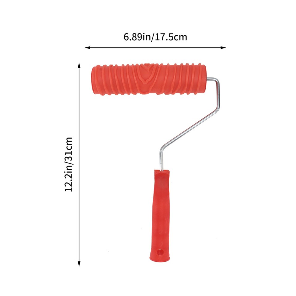 7 -inch Paint Roller Wall Decoration Painting Kit Pattern Rollers for ...