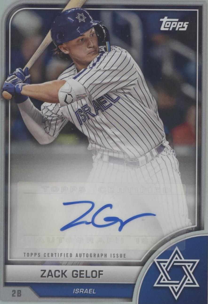 2023 Topps World Baseball Classic - Autographs Zack Gelof #AV-ZG (AU ...