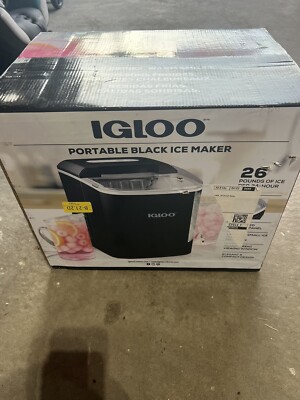 Igloo ICEB26AQ 2.8L Countertop Ice Maker Machine | eBay