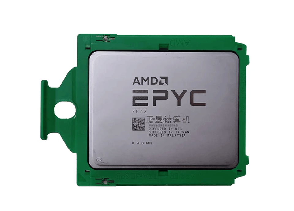 (No lock) AMD Rome epyc 7F32 7F52 7F72 7D12 7K62 CPU processor server ...