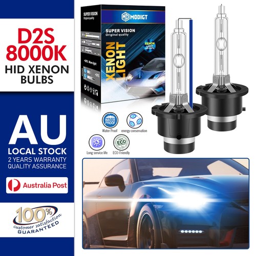 NEW D2S 8000K HID Xenon Headlight Bulbs Globes Replace for MODIGT ...