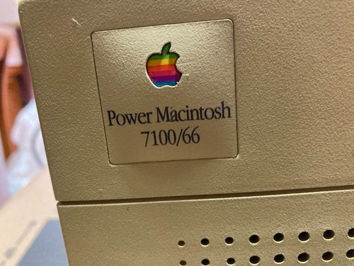 Vintage Apple Power Macintosh 7100/66 - Rare Old Computer System | eBay