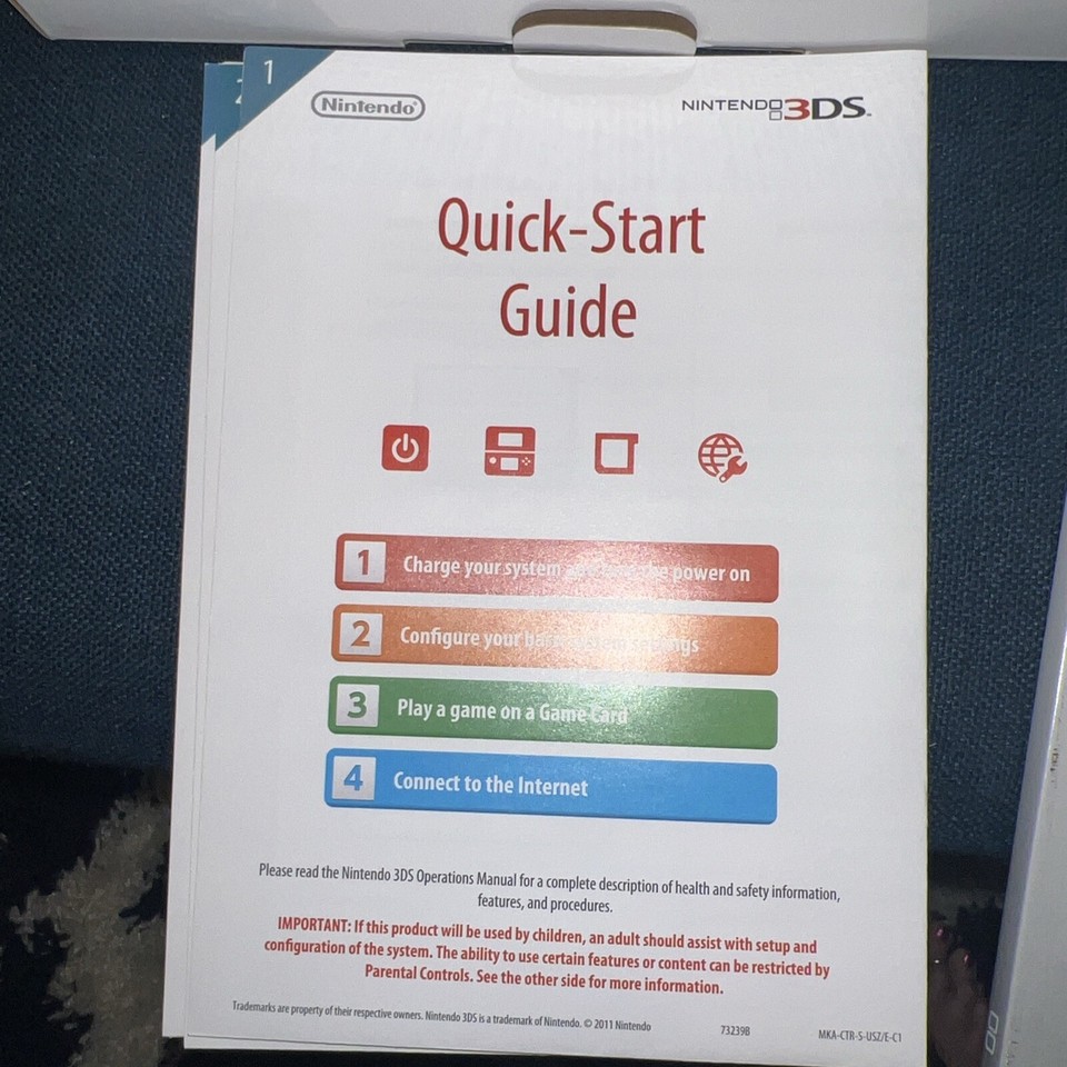 Nintendo 3DS - Box and Manuals Only | eBay