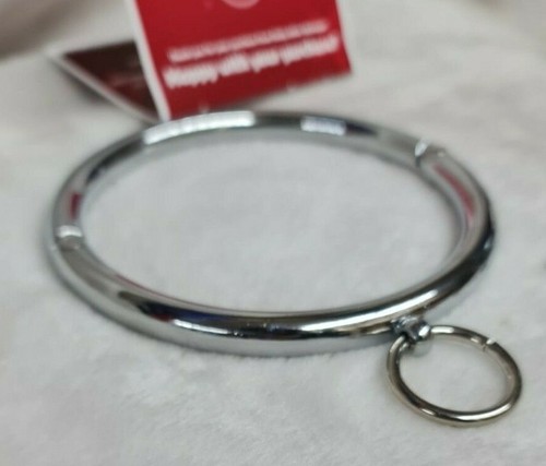 Small Rolled Stainless Steel Slave Collars, with Screwdriver. eternity ...