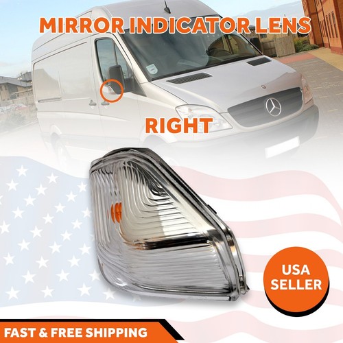 Indicator Lens For Mercedes Sprinter Mirror Right Passenger Side 2007 ...