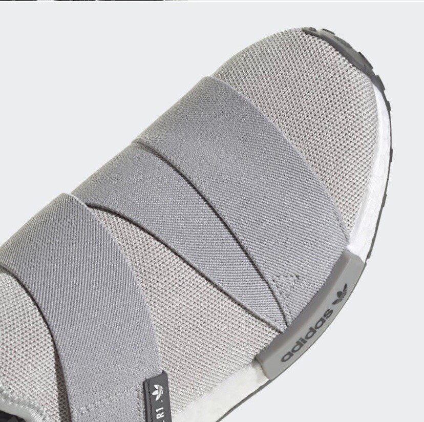 ADIDAS WOMEN NMD_R1 W Strap Grey White Original GW9470 SIZE 8* | eBay