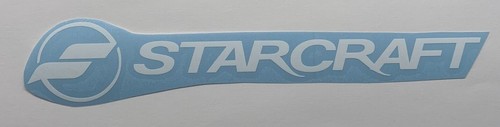 Starcraft Boats Logo Die Cut Vinyl Decal Quality Outdoor Sticker Boat ...