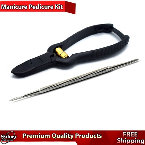 Podiatrist Ring barrel Cutter Spring Action Clipper Chiropody Nail File ...