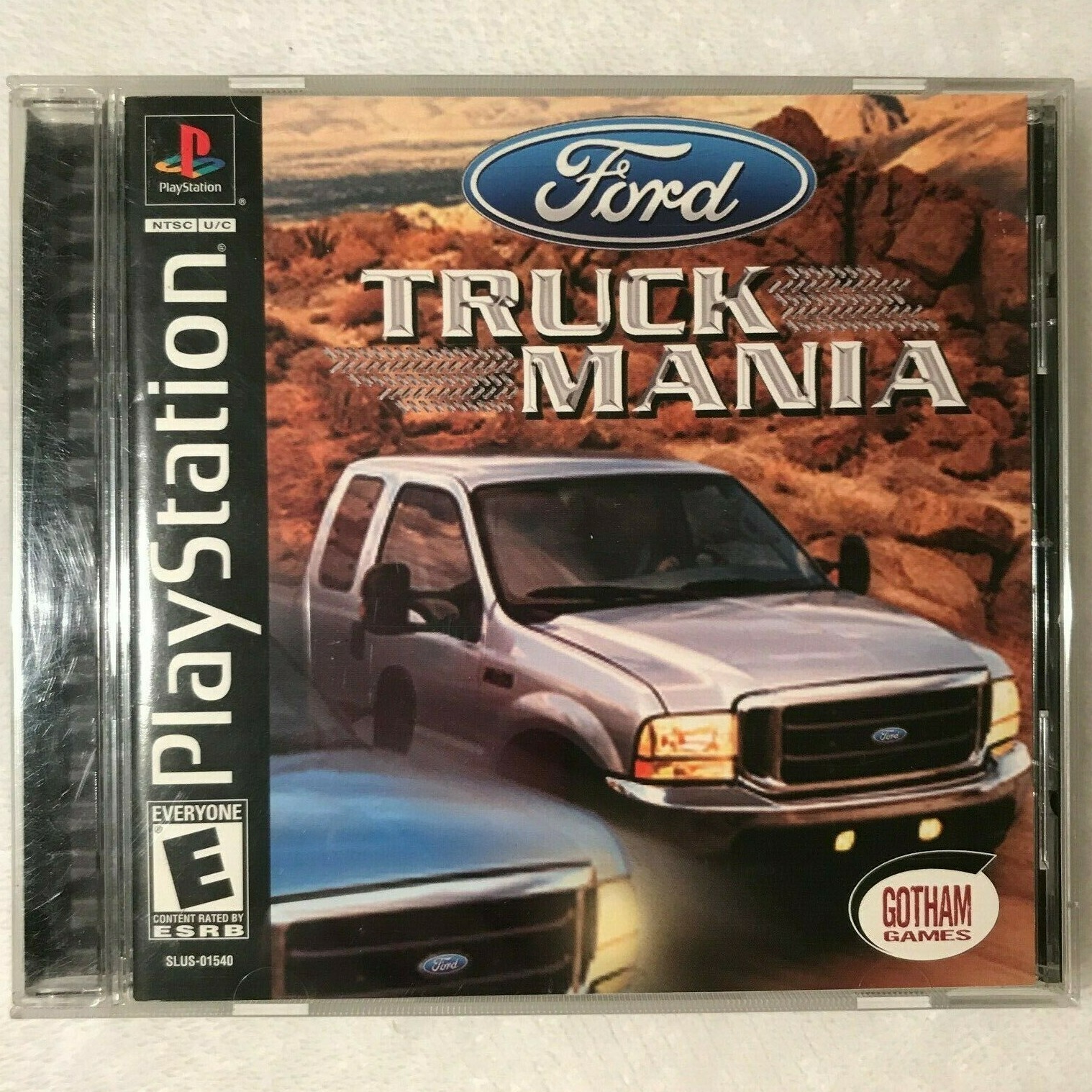 Complete w/Case + Manual Ford Truck Mania (Sony PlayStation 1, 2003 ...