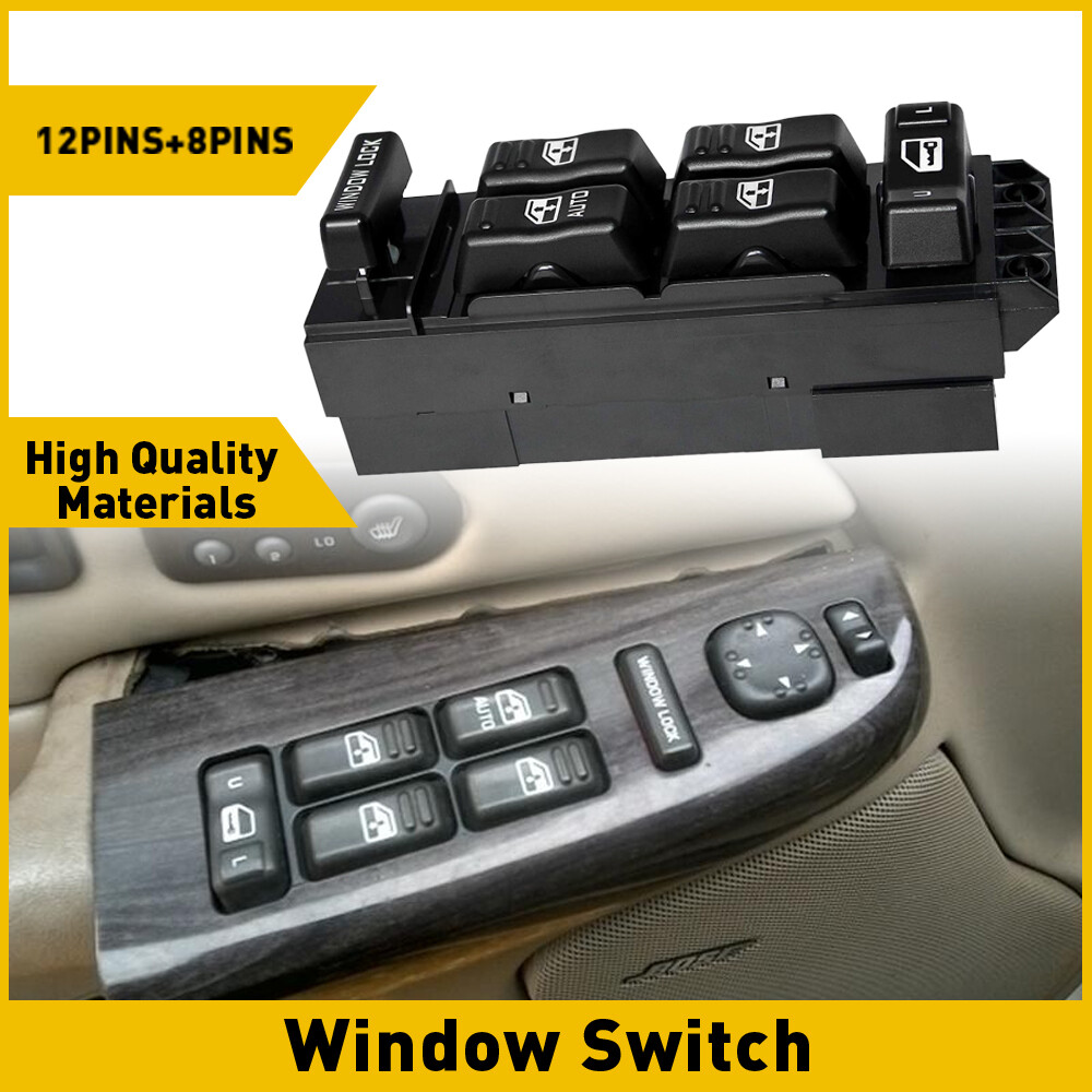 For 2000-2002 Chevy GMC Left Driver Side Master Power Window Door ...