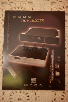 SIM AUDIO MOON OEM PRODUCT BROCHURE - i5/i5080 INTEGRATED AMPLIFILER ...