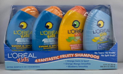 L'oreal kids shampoo 4 fantastic fruity shampoo brand new | eBay