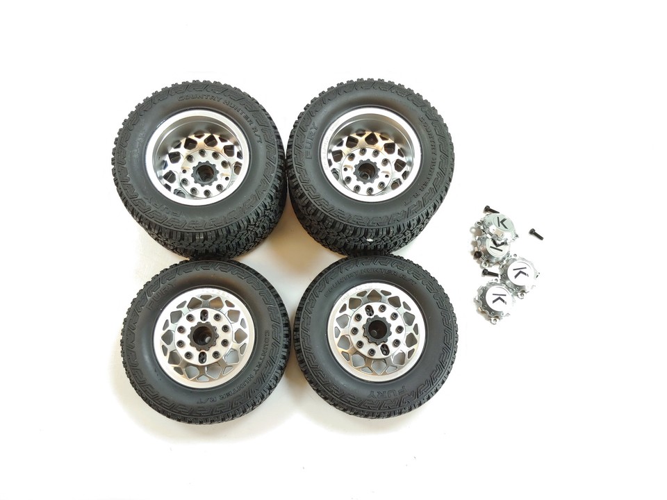NEW: Cen Racing Sicario 1/10 Dually Truck Wheels & Tires Country Hunter ...