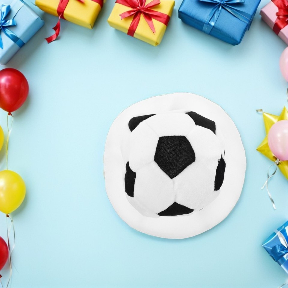 2pcs Soccer Hat: Soccer Headgear Sports Events Party Prop Photo Booth ...