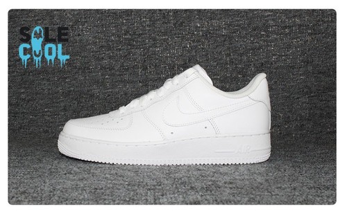 Nike Air Force 1 Low '07 White Mens Athletic Sneakers Shoes 315122-111 ...