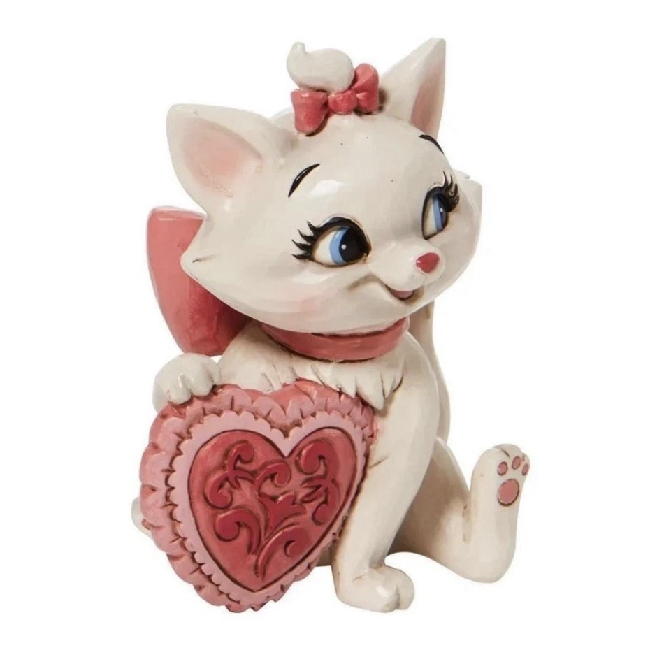 Disney Traditions Jim Shore Aristocats Marie Heart Figurine Enesco ...