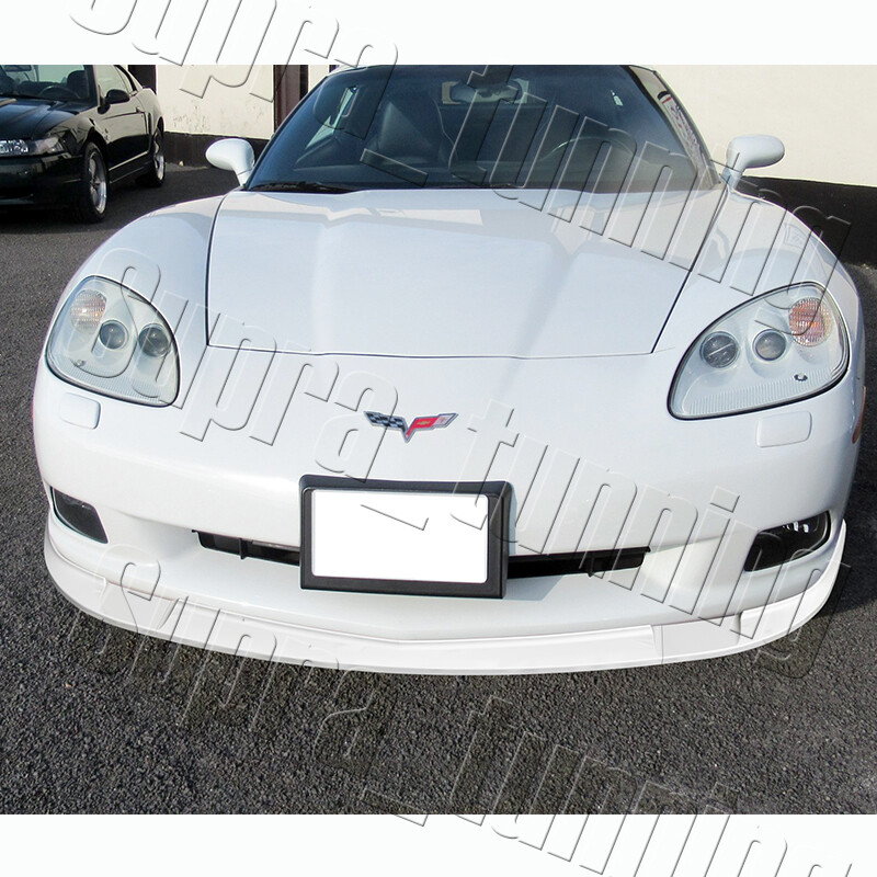 2005-2013 Chevy Corvette C6 Base Front Bumper Spoiler Lip For | Painted ...