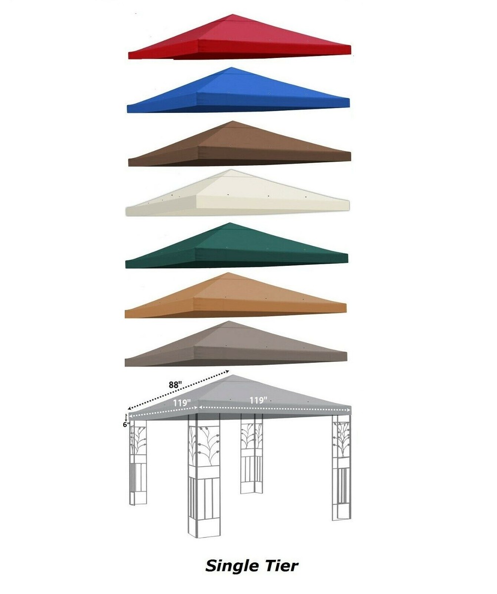 Order Gazebo Replacement Canopy 10x10 10x10 Replacement Gazebo Cover,