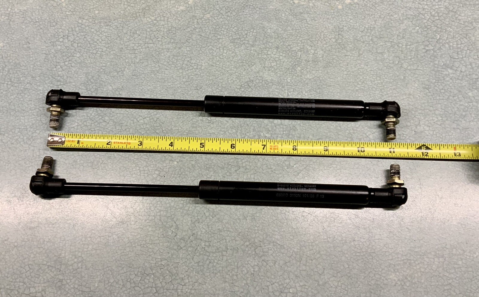 STABILUS Lift-O-Mat Gas Struts 65091C 0150N 101/05 F 13 - Used | eBay