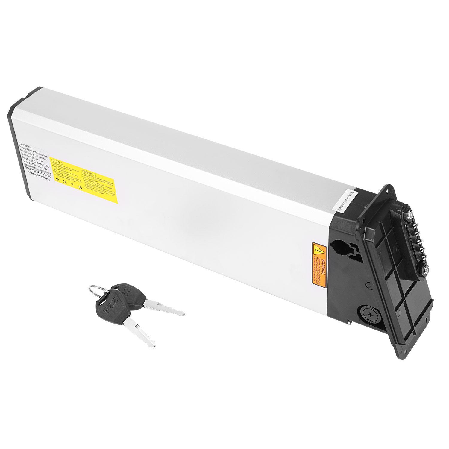 E-Bike Battery Pack 48V 10Ah Electric Bicycle E-Bike 480WH Lithium ...