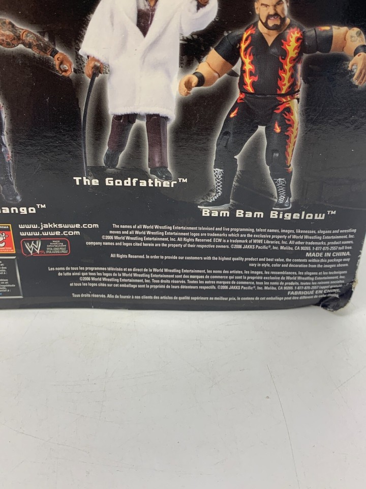 Jakks Pacific 2006 WWE Classic Super Stars Tazz Limited Edition ...
