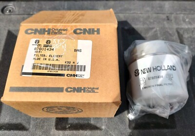 Genuine CNH Fuel 5 Micron Final Filter 87801434 NOS - USA Made | eBay