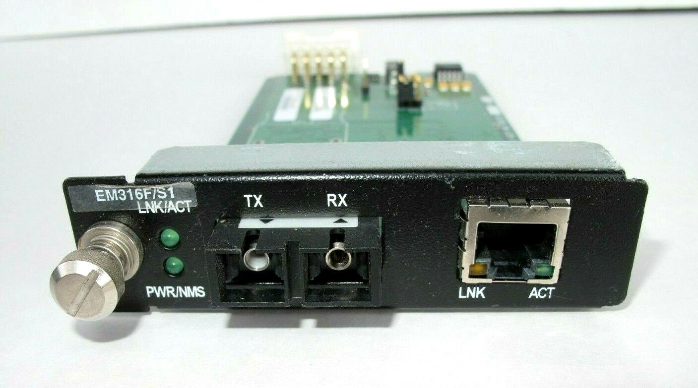 MRV EM316F/S1 Network Management Module | eBay