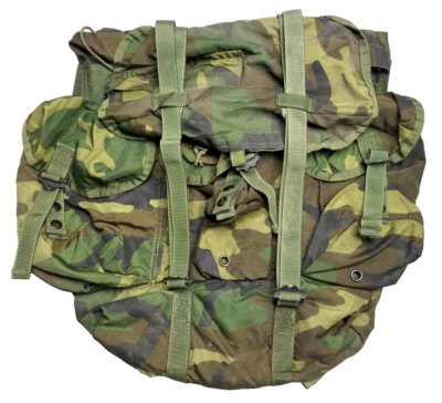 US Military Woodland Camo Alice Field Pack Radio Backpack Medium w ...