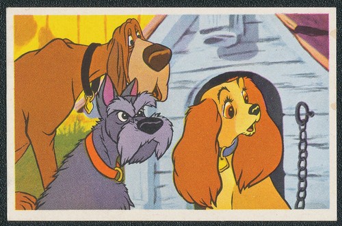 1956 RICH'S COFFEE WALT DISNEY LADY BAMBI DUMBO DUTCH TRADING CARD #65 ...