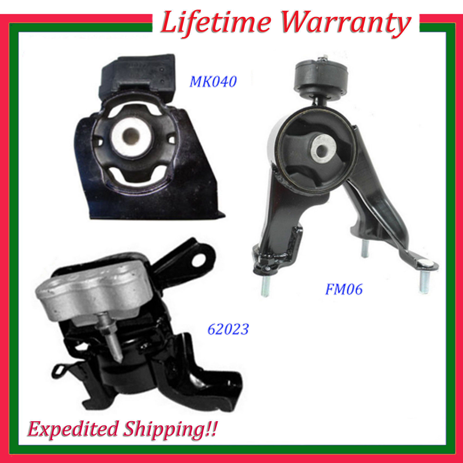 For 09-2013 Toyota Matrix 1.8L Engine Motor Mount MK040 62023 FM06 ...