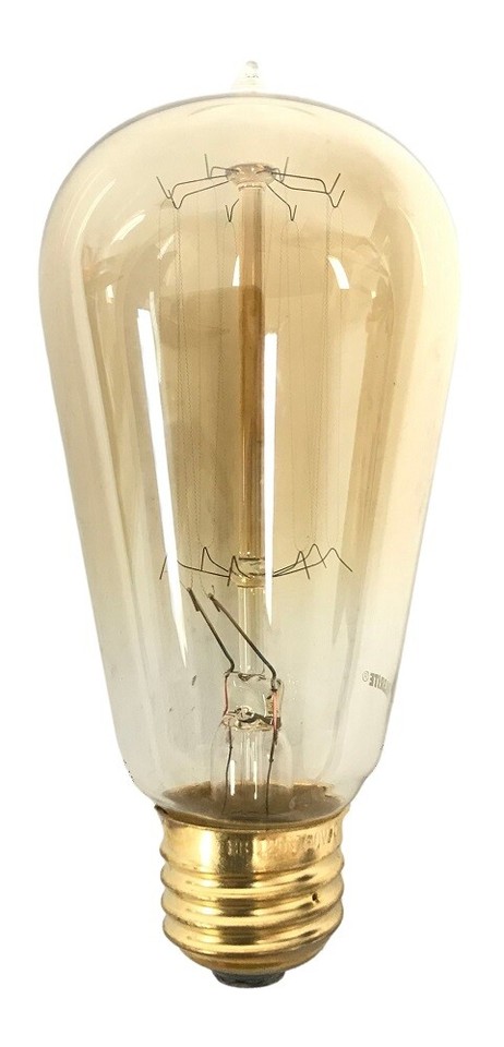 Bulbrite 136019 Nostalgic Thread ST18 60W 120V Light Bulb | eBay