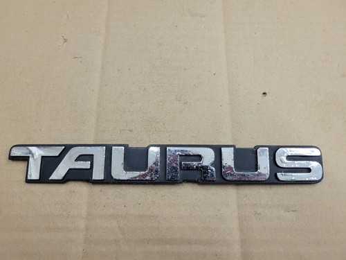 Ford OEM Taurus Black & Chrome Emblem Badge Logo Nameplate Name F2DB ...