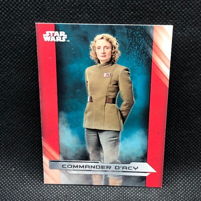 COMMANDER D'ACY STAR WARS Topps Collectibe Card No.47 VERY RARE from ...