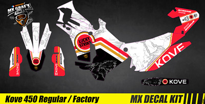 MX Decal Kit For Kove 450 - Lucky | eBay
